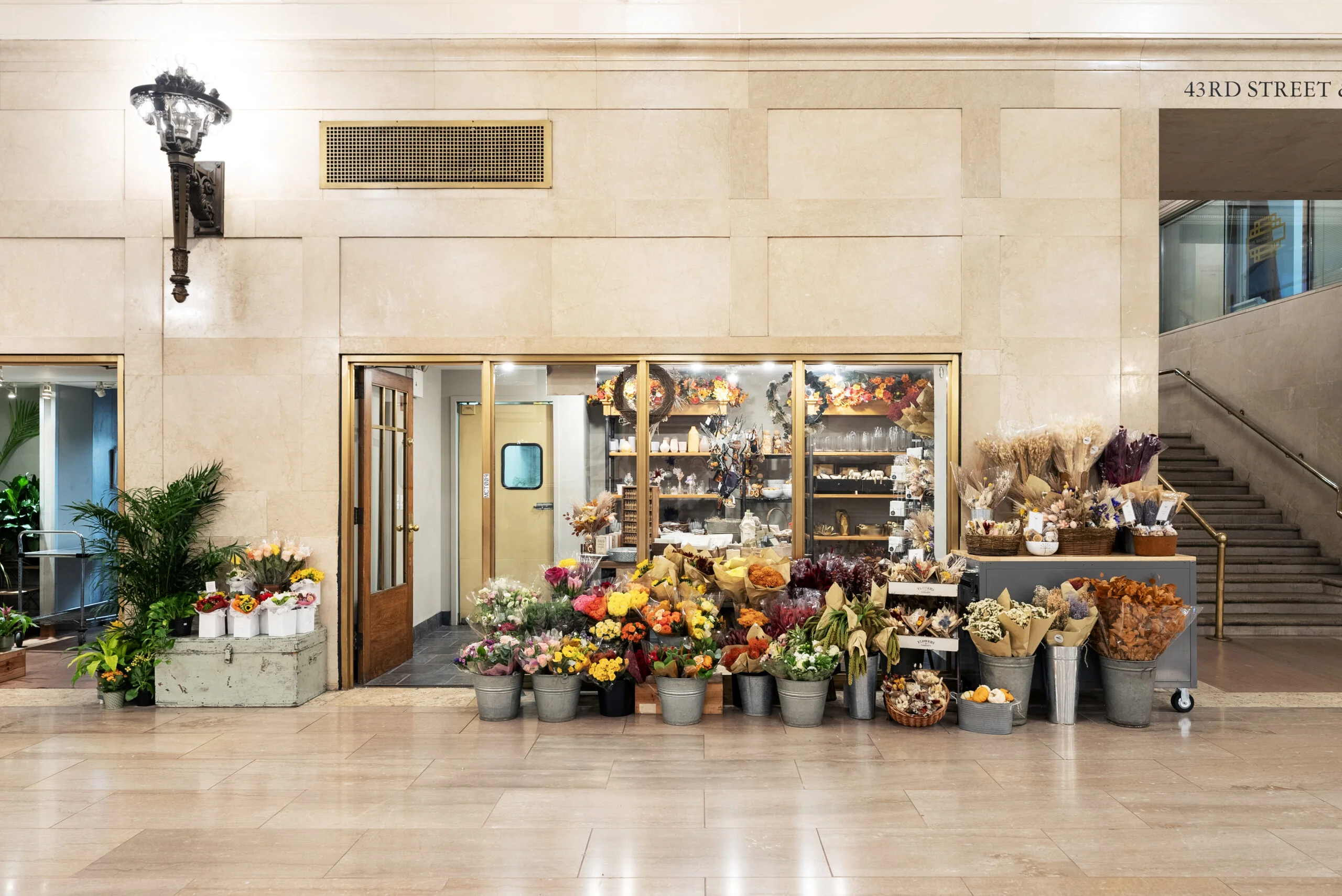 Damselfly Flowers - Grand Central Terminal